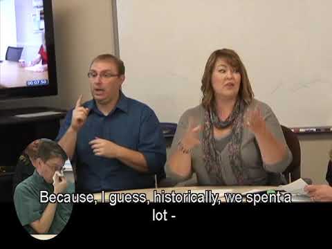 Interpreting in VR Settings: A Staff Meeting - Dive In