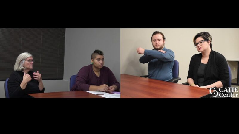 Deaf Interpreter Resources - Complete Scenarios - Dive In